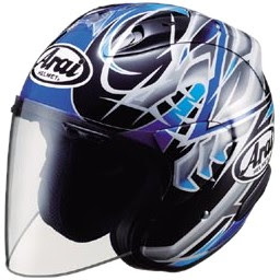 Aksesori Arai & Shoei Helmets: Visor Arai Ram 3 rainbow,silver and ...