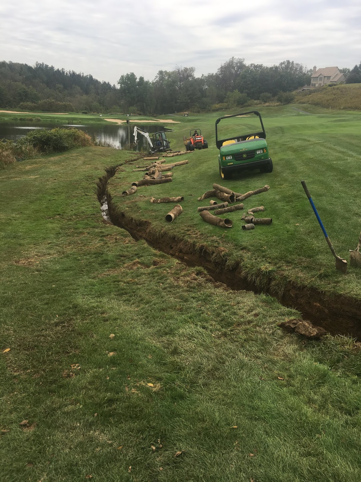 Treesdale Golf and Country Club Golf Course Maintenance: 2019 Drainage ...