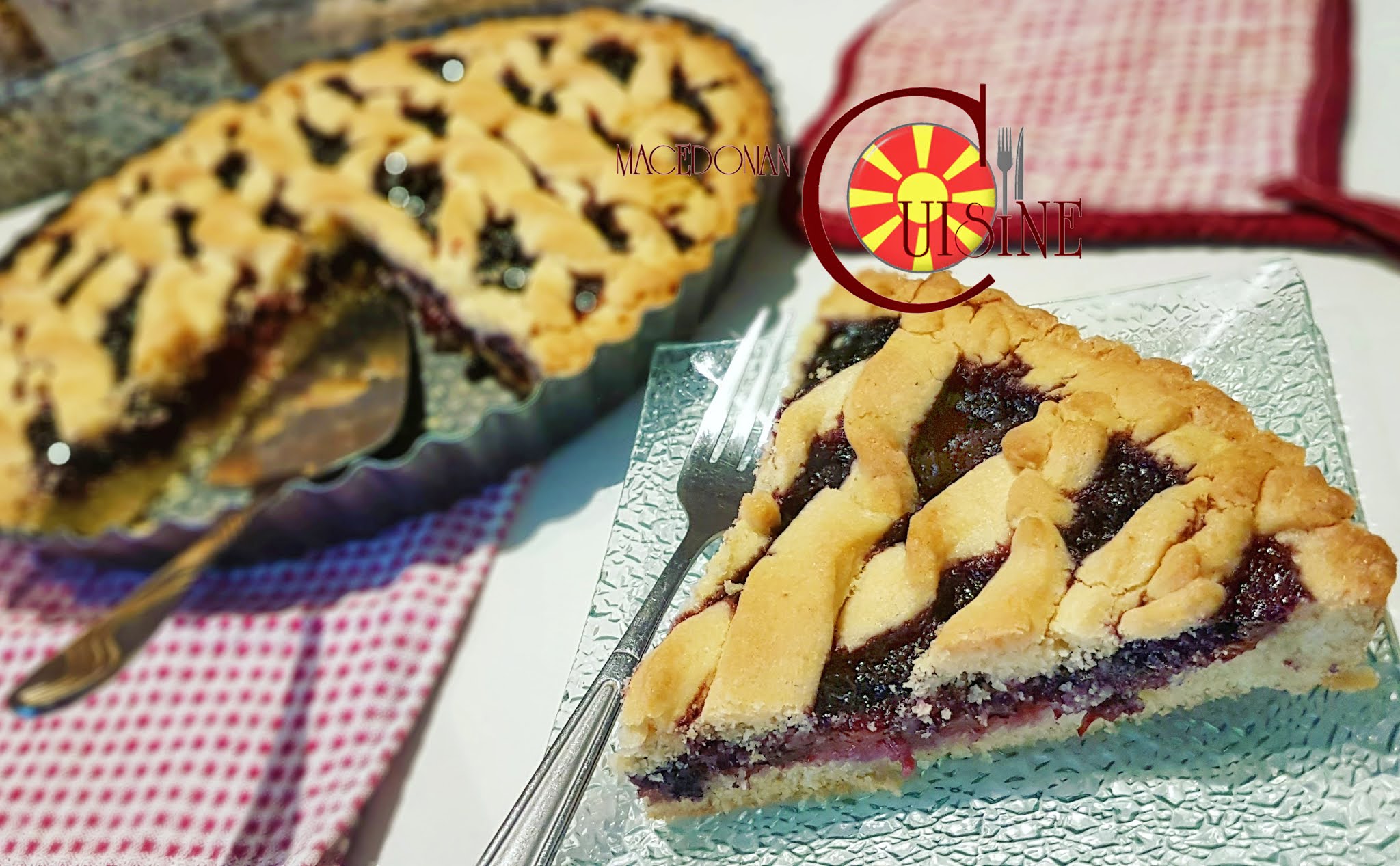 LINZER CAKE ~ Macedonian Cuisine