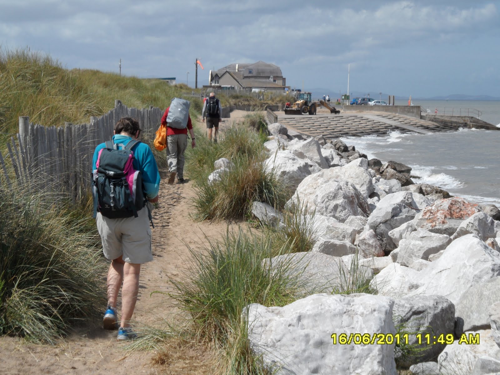 Harris Hikers: Talacre, Prestatyn and Point of Ayr 16th June 2011
