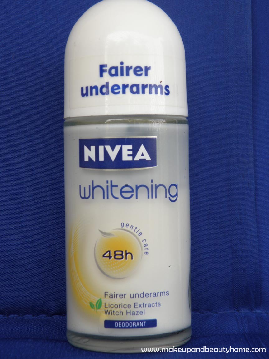 Nivea Whitening Deodorant Anti Perspirant Roll On Review