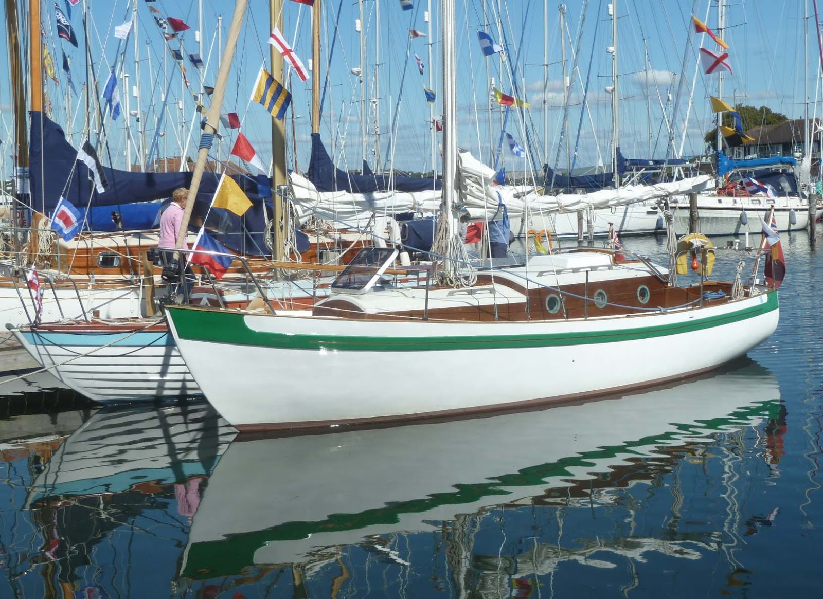 Bursledon Blog: Birdham Pool Marina Classic Boat Festival