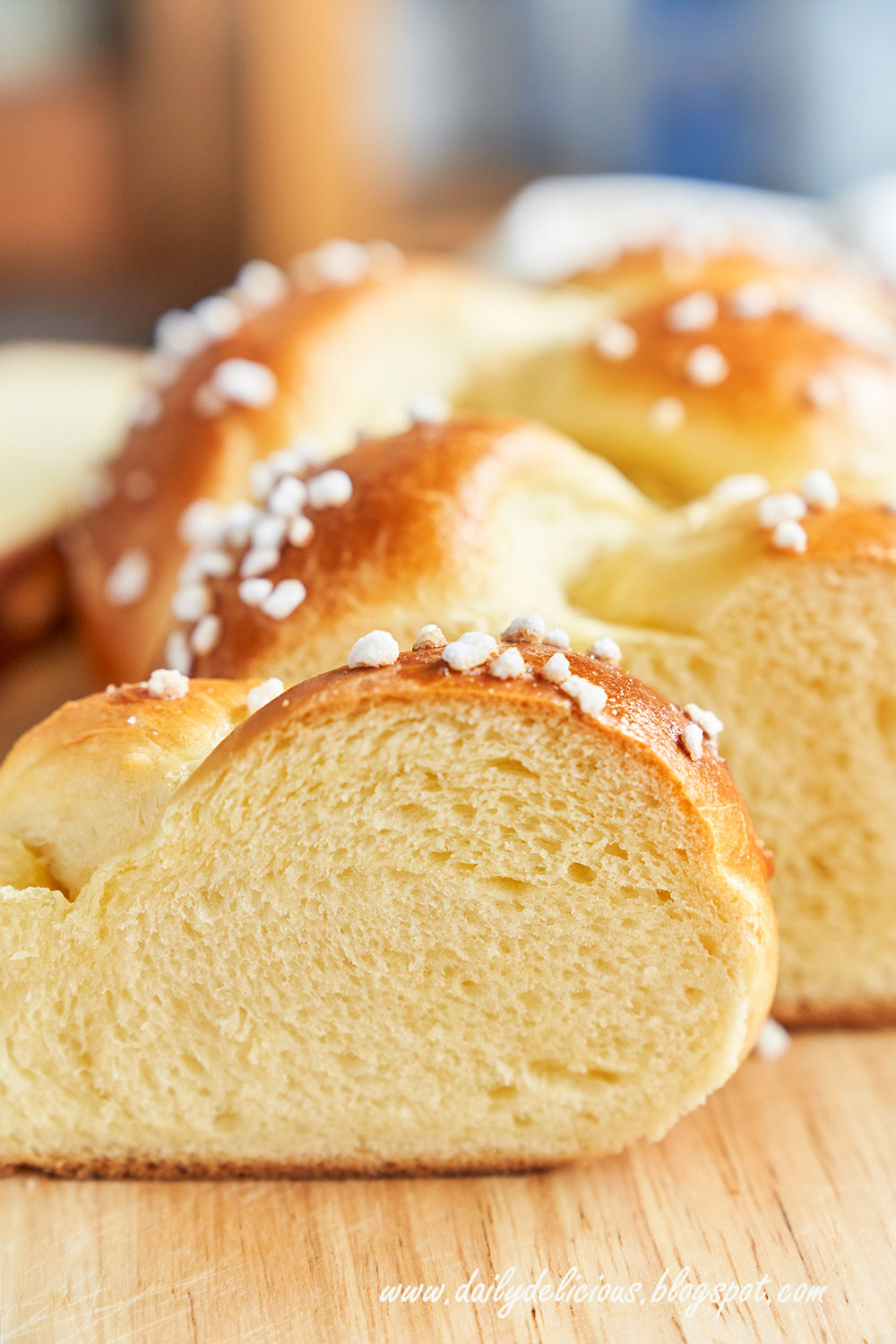dailydelicious: Braided brioche