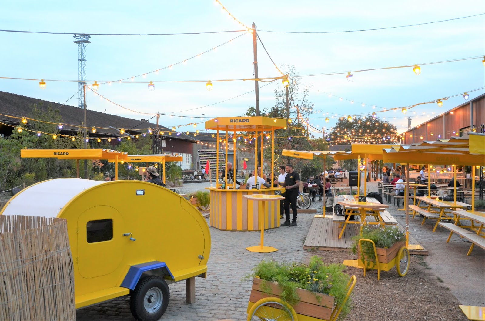 La Ricaravane à la Cité Fertile - Parisian touch