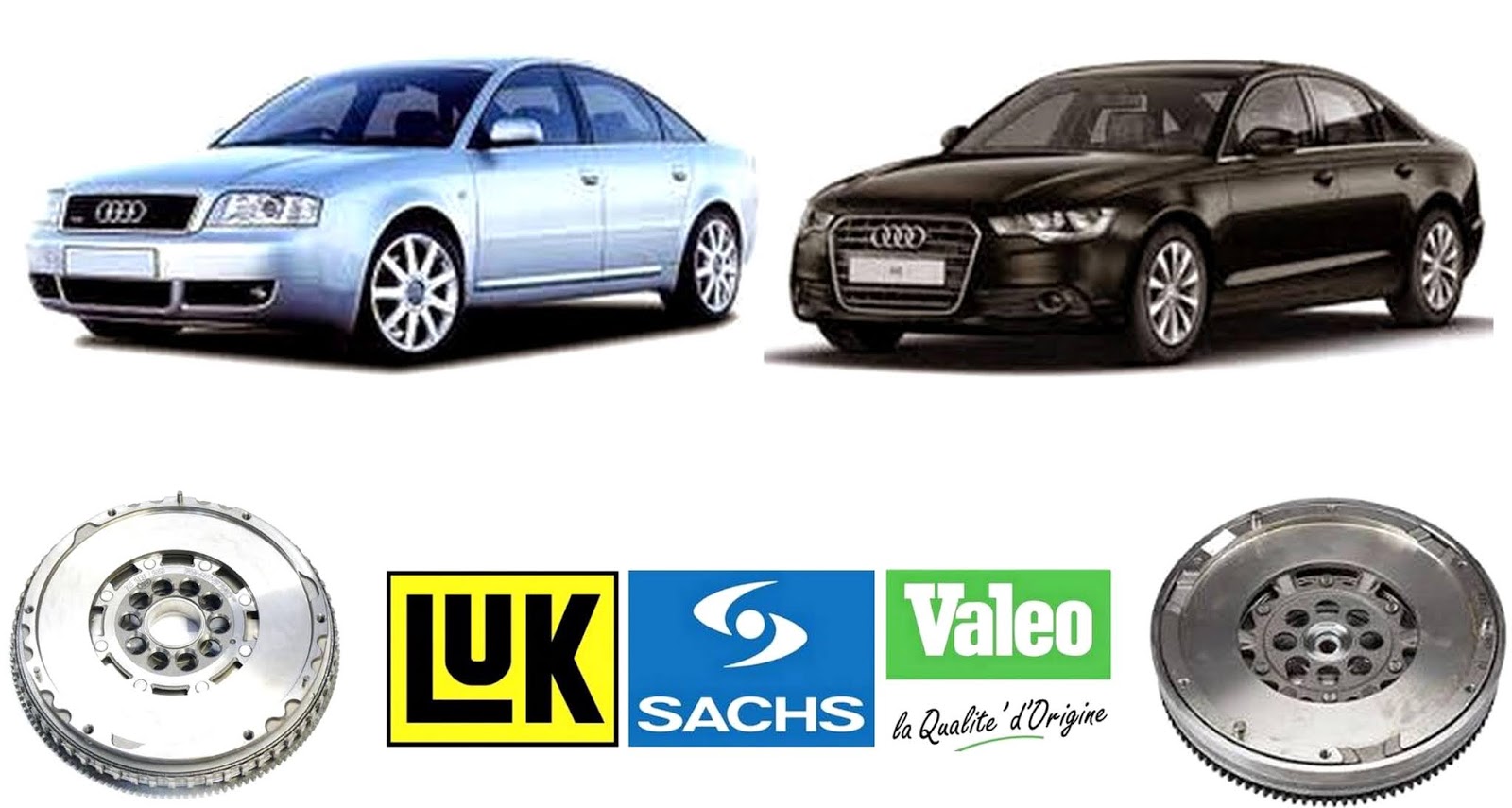 KUPLUNG AUTOCENTRUM: AUDI A6 (4B2, C5 / 4B5, C5) - 1.9 Diesel - kettős tömegű lendkerekek