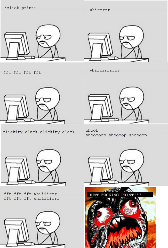 It's thinking! | Rage Guy Comics