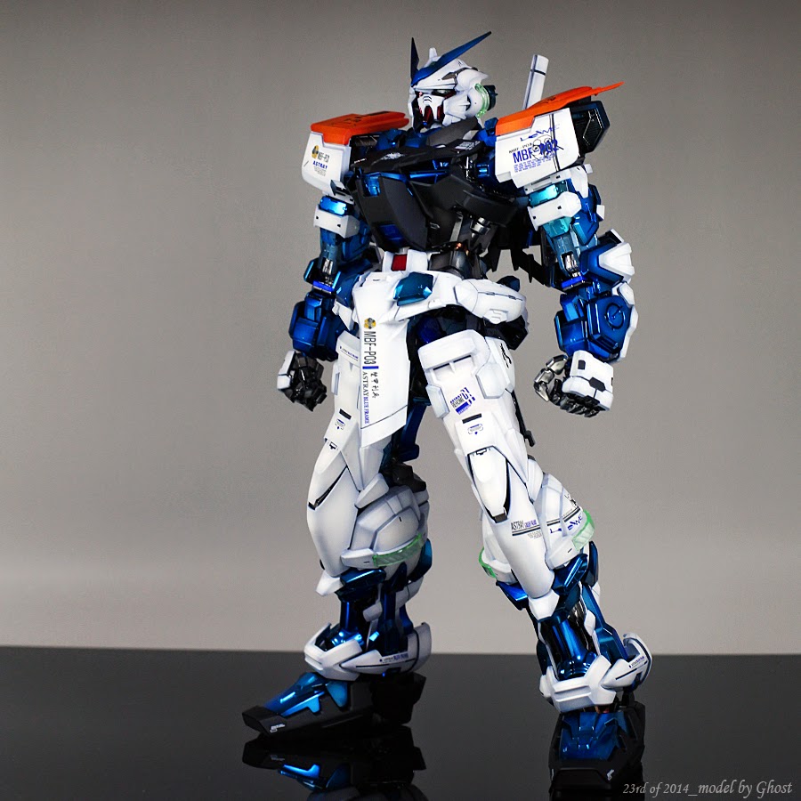 GUNDAM GUY: PG 1/60 MBF-P03 Gundam Astray Blue Frame - Customized Build