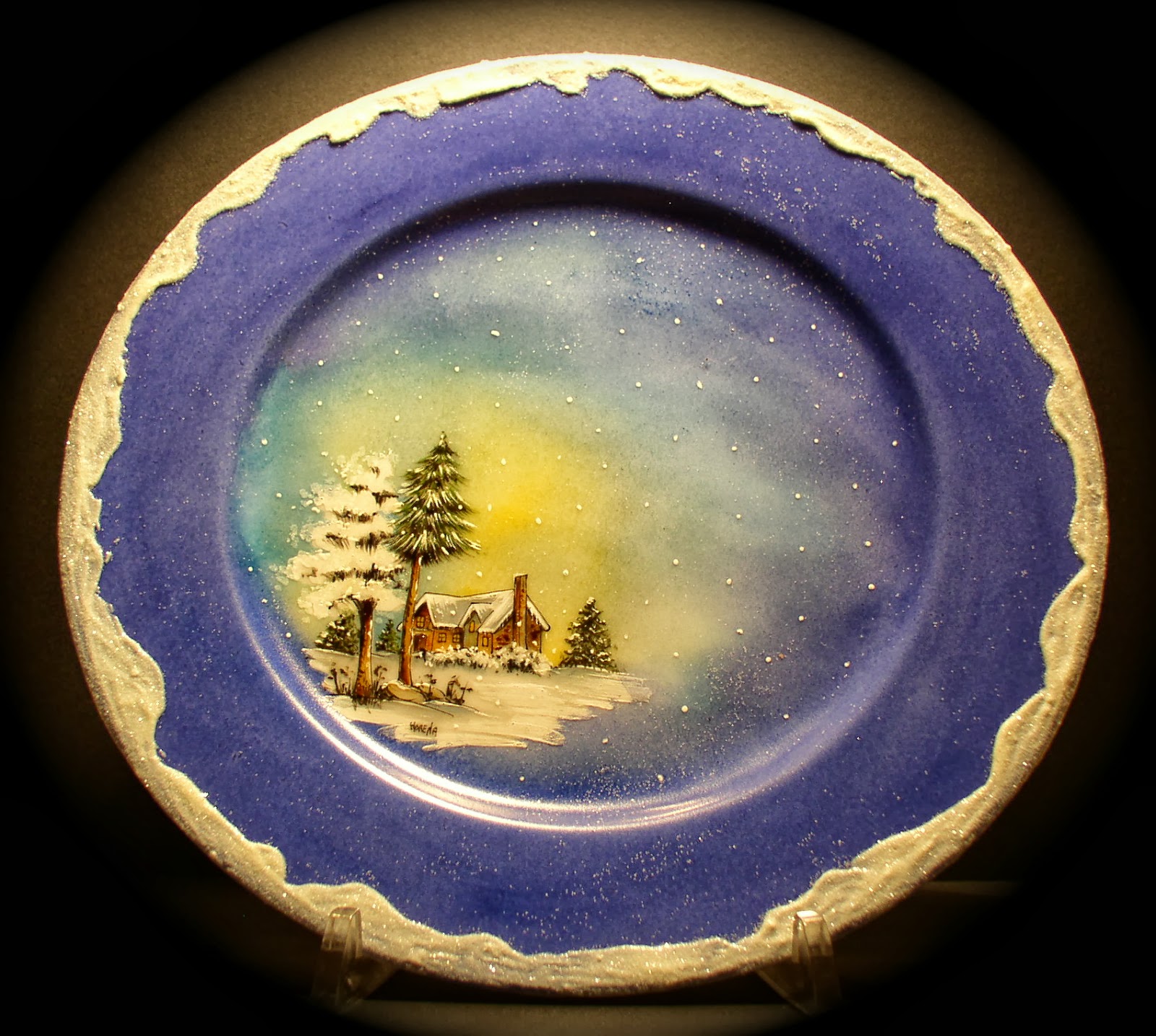 Pin by Signe Lensment on Portselanimaal jõulud - Porcelain painting ...