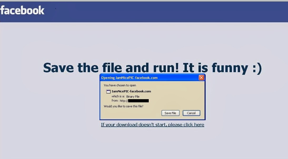 Blaze's Security Blog: Funny Facebook files deliver malware