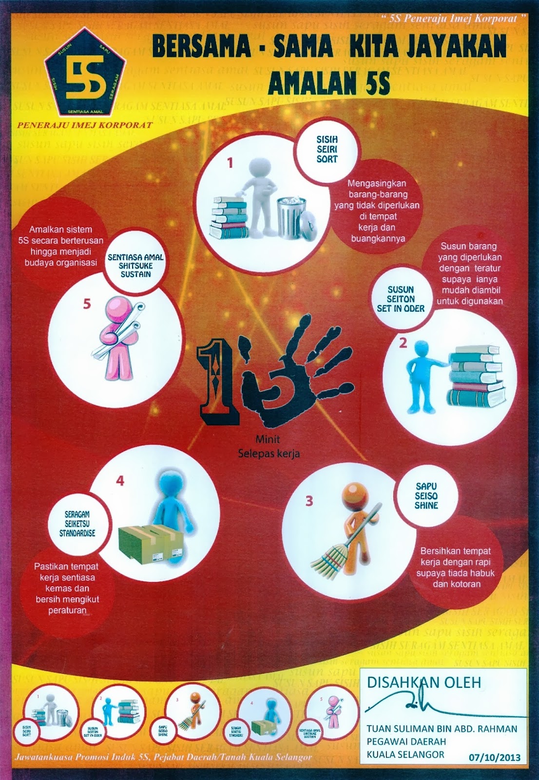 EKSA PDTKS: KEMPEN KESEDERAN AMALAN 5S PDTKS