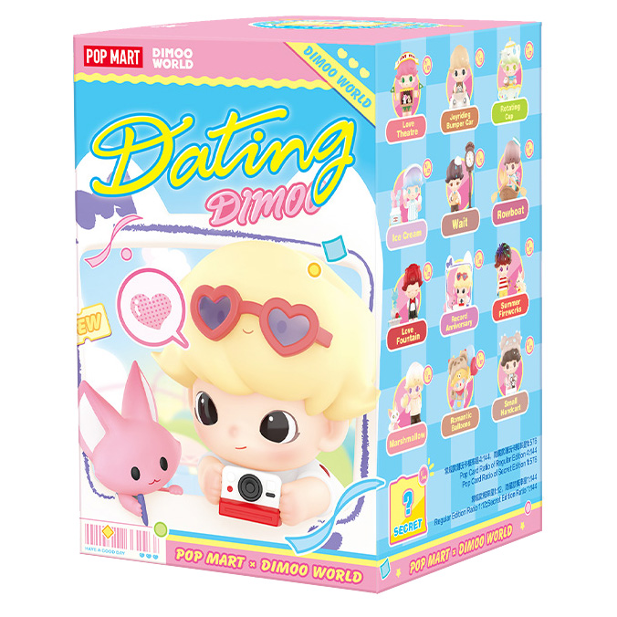 Pop Mart Photo Prop Wall Dimoo Dating Series Figure | The Toy Pool