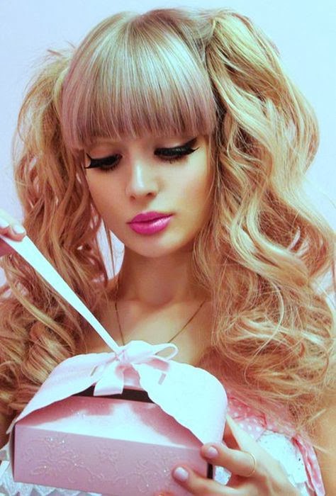 “Russian Barbie Girl” shows off her doll-like features Life Time ...