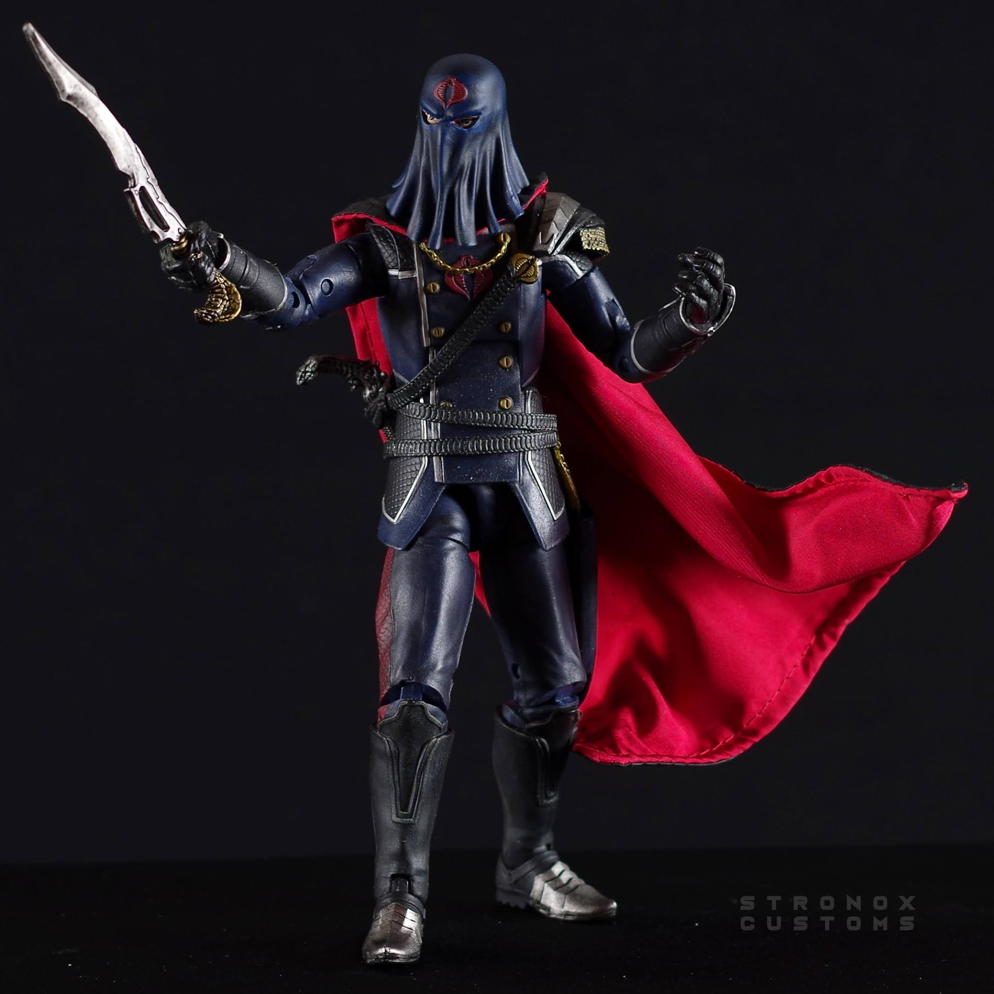 Stronox Custom Figures: GI Joe Classified: Cobra Commander
