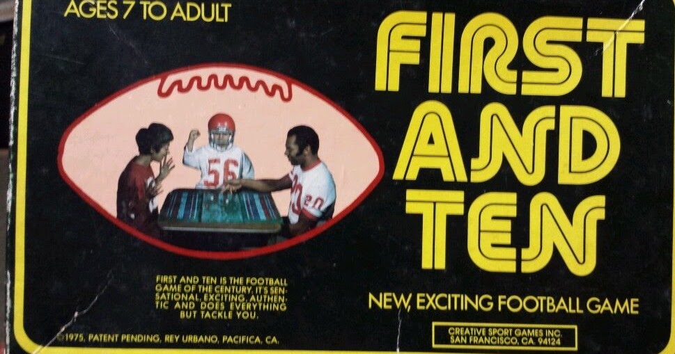 Pro Football Journal Presents: Memorabilia: First and Ten Football Game