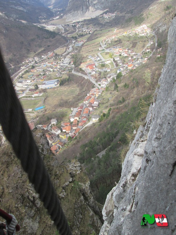 Montagne di escursioni: Ferrata Anelli delle Anguane