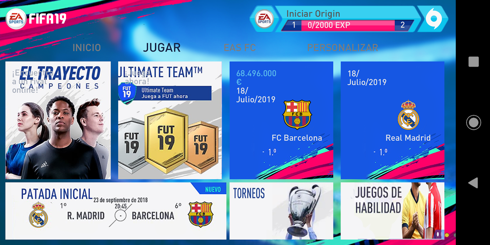 DISPONIBLE FIFA 20 OFFLINE EN ANDROID CON FICHAJES RECIENTES & KITS ...