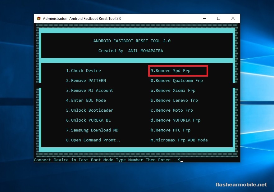 Cómo eliminar cuenta de google ZTE Blade L7 con Android Fastboot Reset ...