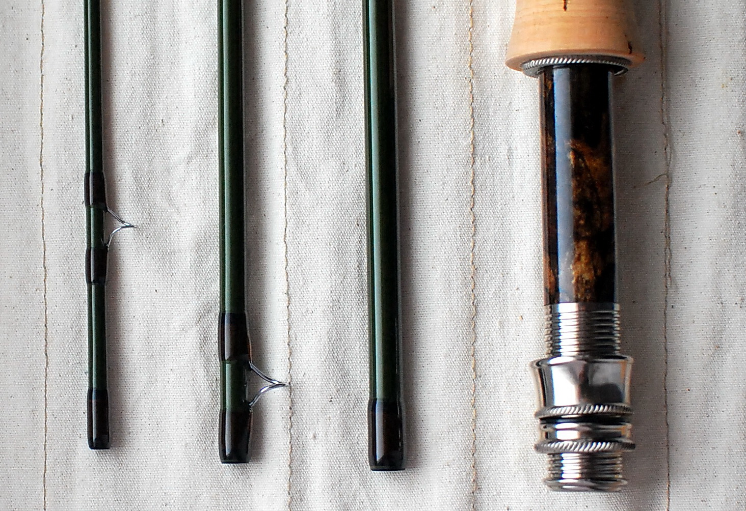 Handcrafted graphite and fiberglass fly rods: Sage Z-Axis 586-4