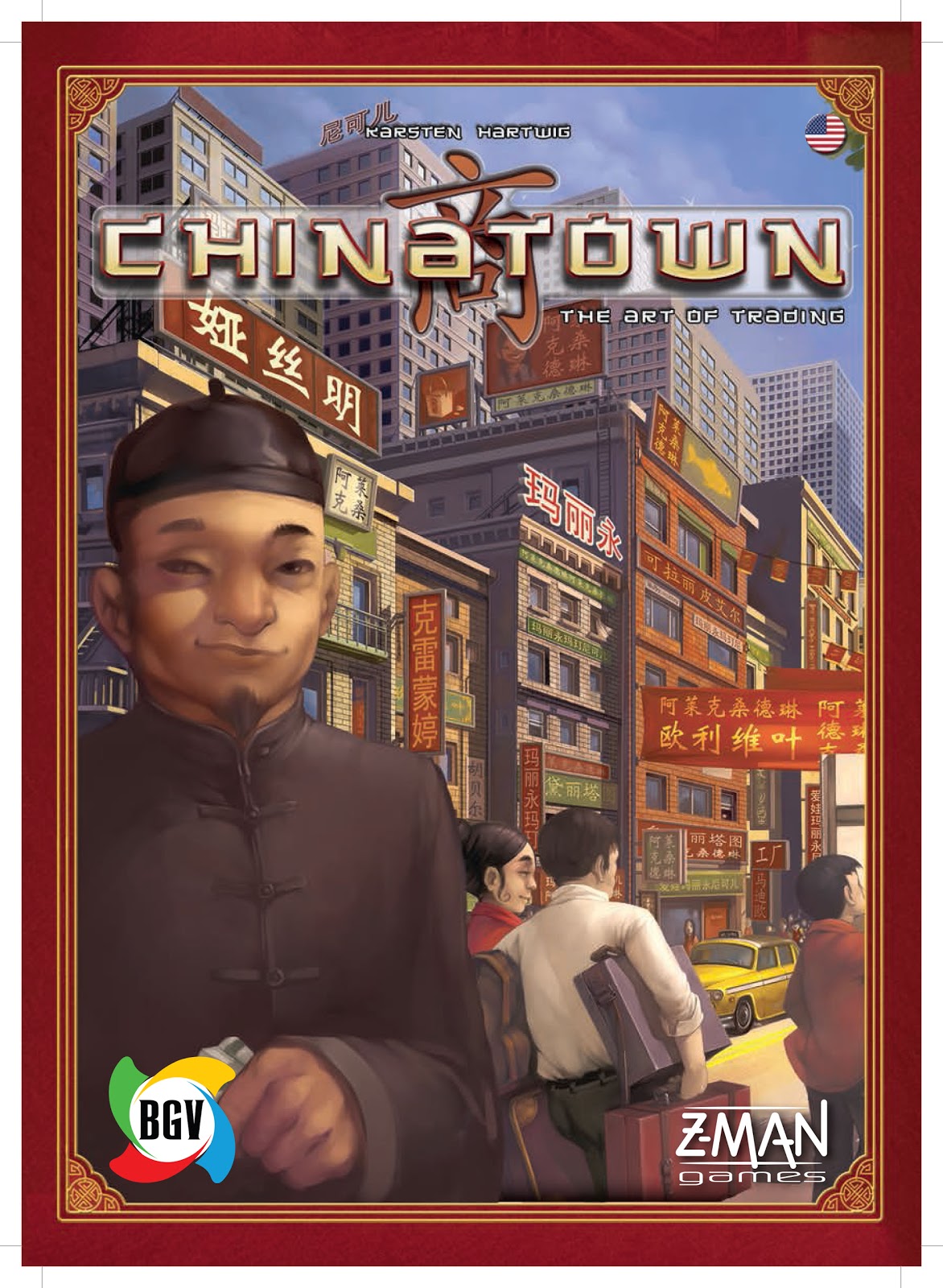 Board Game Việt: Luật chơi Chinatown Boardgame - Giao thương ở Phố Hoa kiều