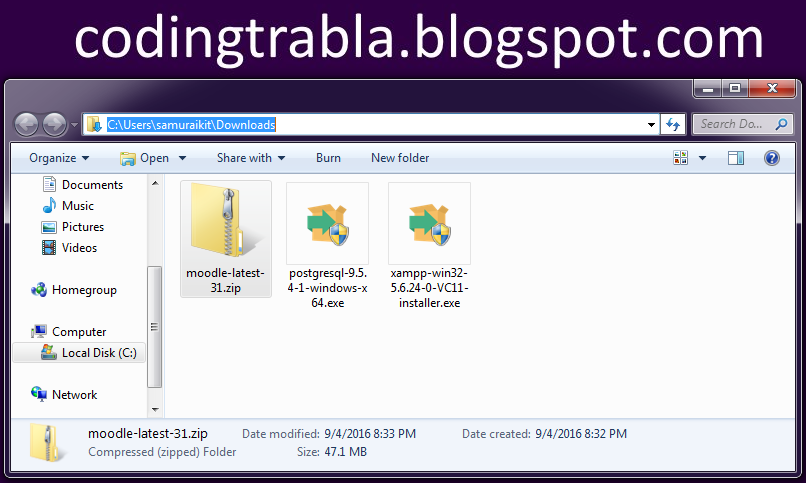 Codingtrabla Install Moodle 3 1 1 With Postgresql 9 5 4