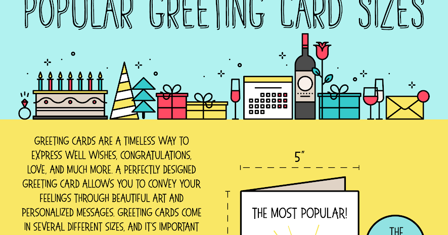 WHAT ARE THE STANDARD GREETING CARD SIZES?