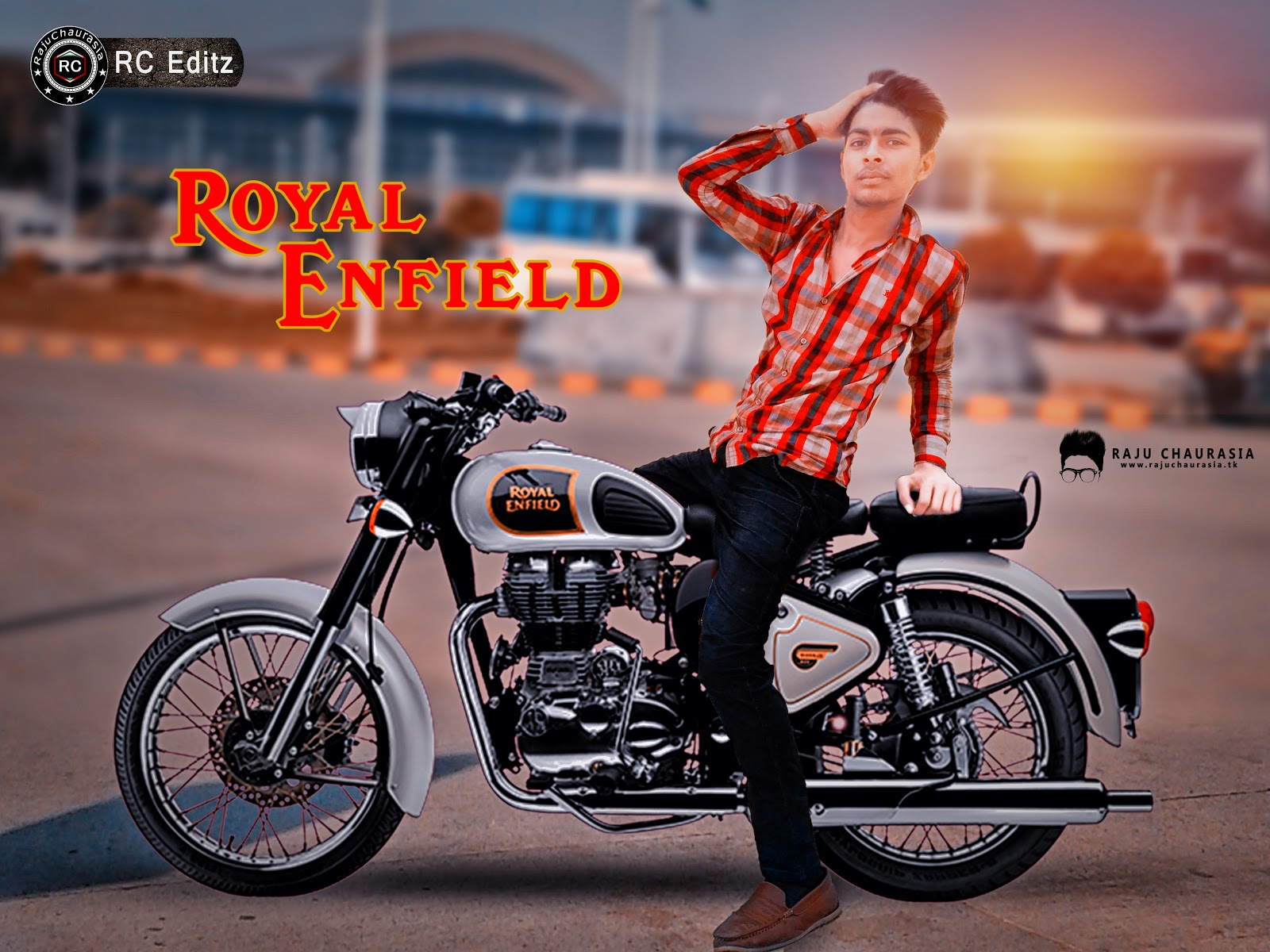 Royal Enfield Bike Photoshop Tutorials || Edit Like RC Editz and Pakka ...
