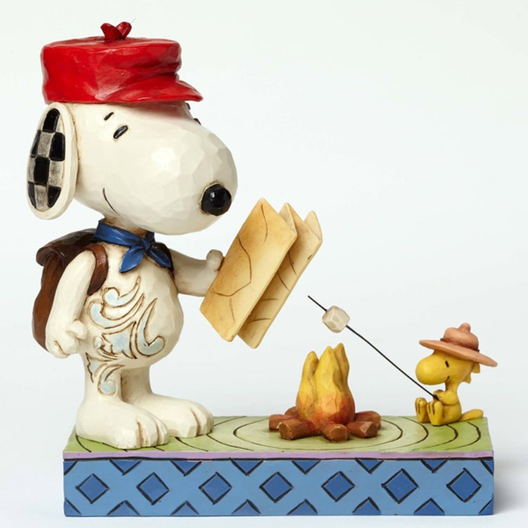 Acero y Magia: Figura Campfire Friends Snoopy