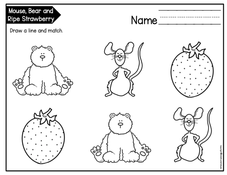 THE LITTLE MOUSE, THE RED RIPE STRAWBERRY AND THE BIG HUNGRY BEAR ...