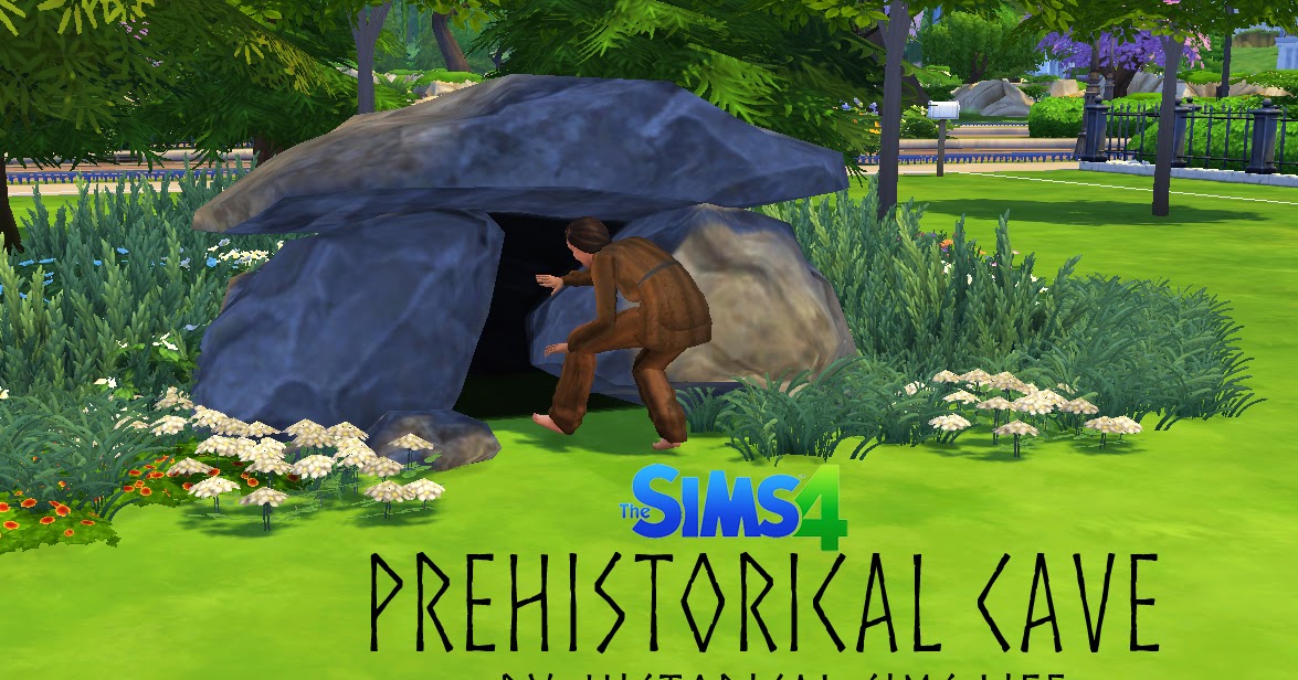 TS4: Cave for Prehistoric Age | History Lover's Sims Blog
