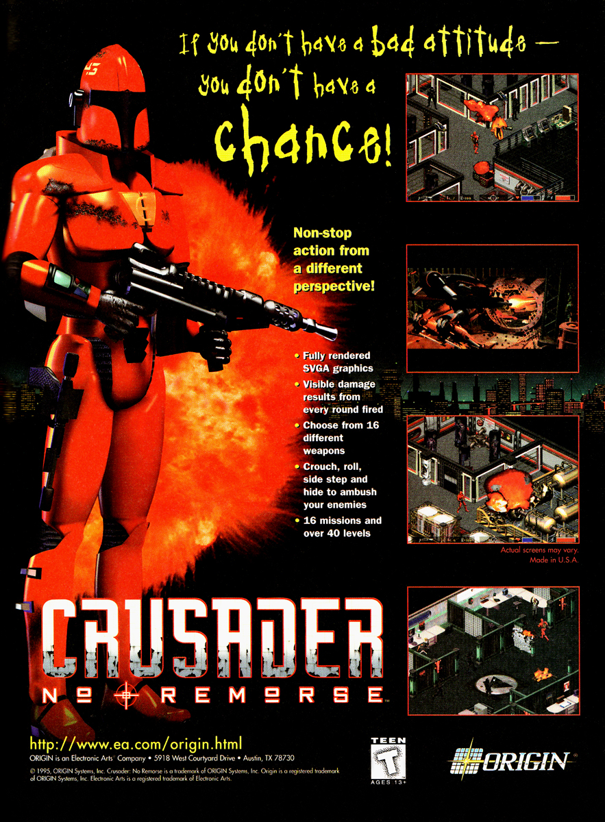 Vault 1541: Gaming Ads: Origin Systems