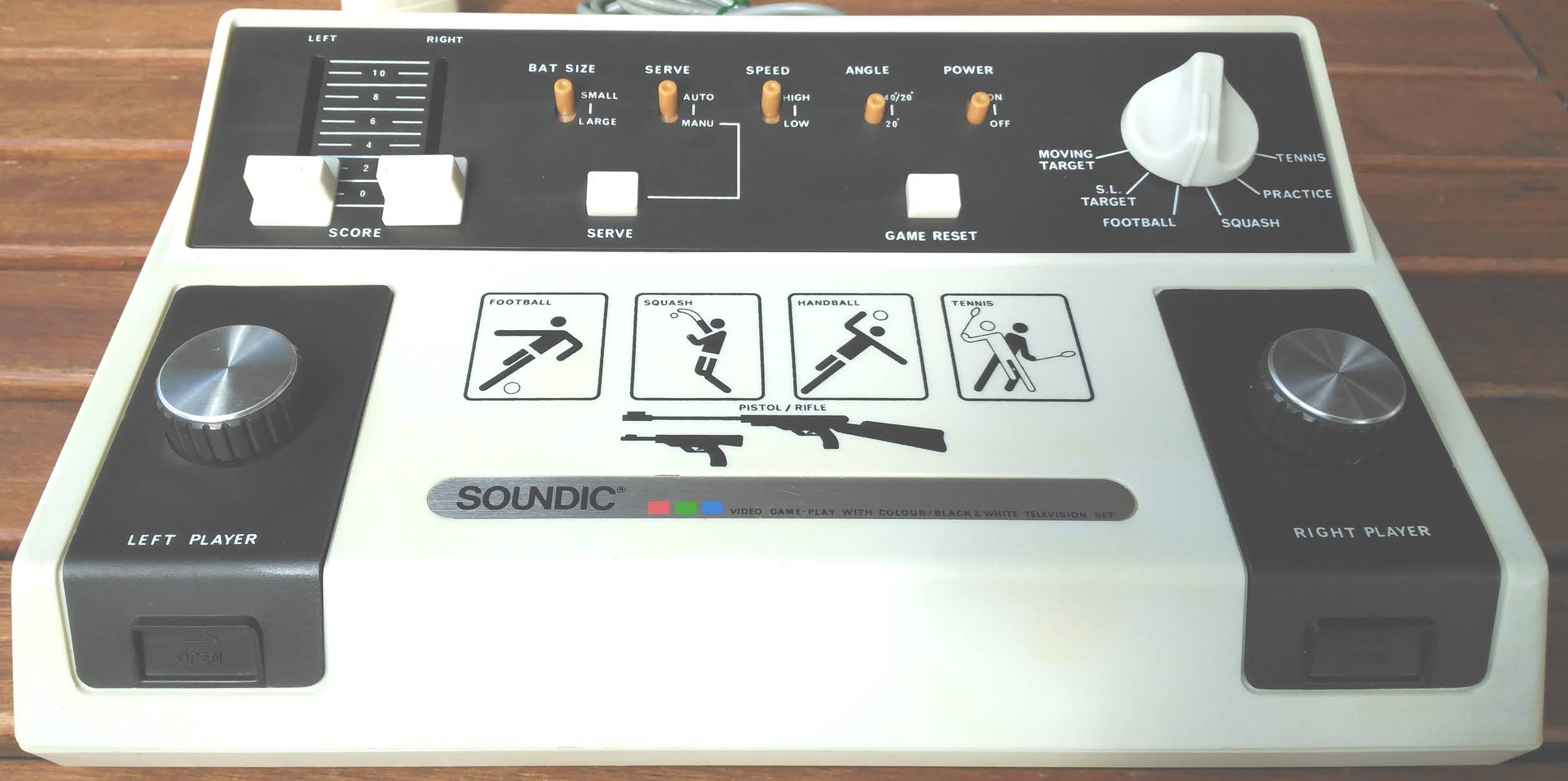 Retro Ordenadores Orty: Consola Soundic Video Game (SD-01, versión de 6 ...