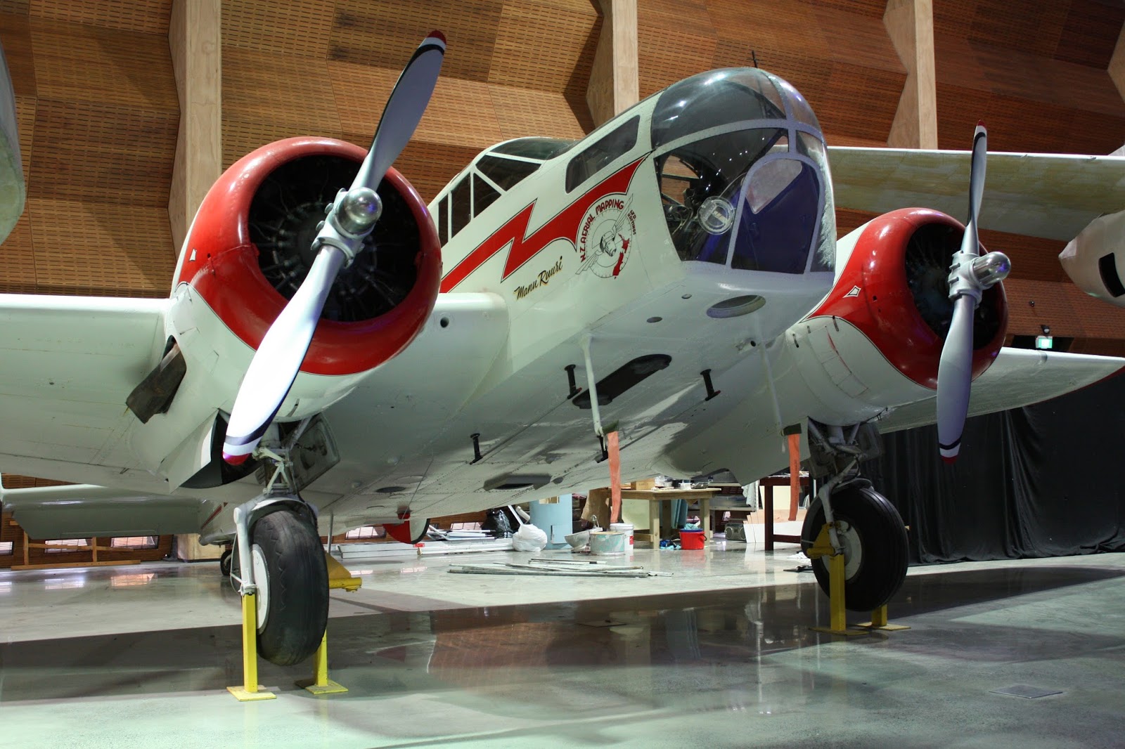 MOTAT Aircraft Collection: Beechcraft AT-11 Kansan