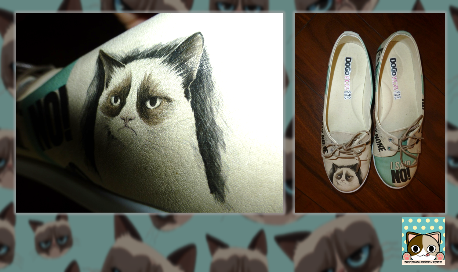 schokoladenkatze =^.^=: Haul: Dogo Shoes Grumpy Cat