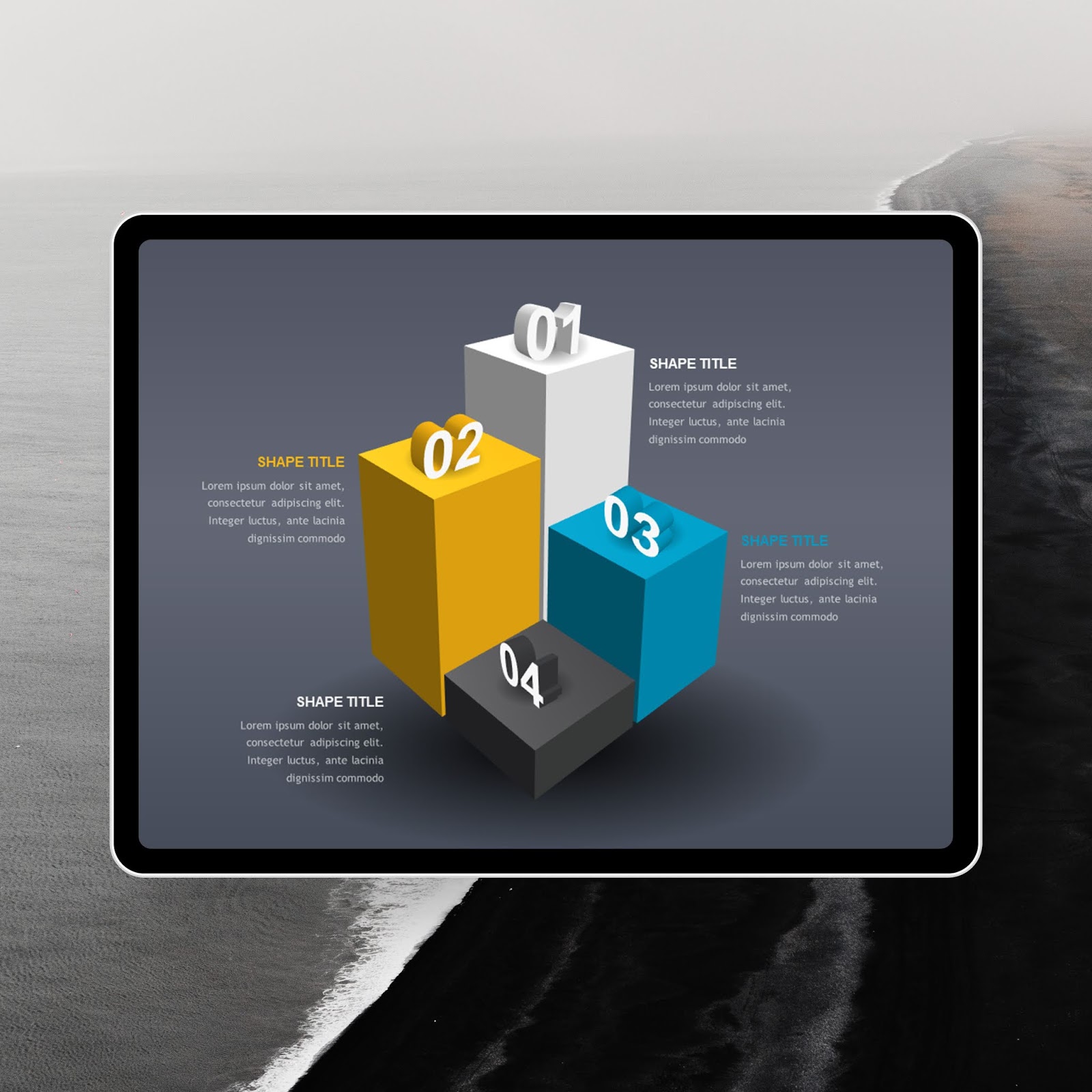 3D Building Impact Structure PowerPoint Templates - PowerPoint Free