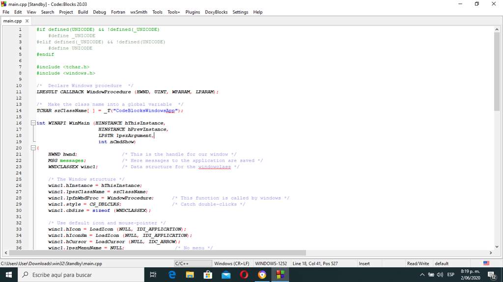 Introduccion a winAPI C/C++
