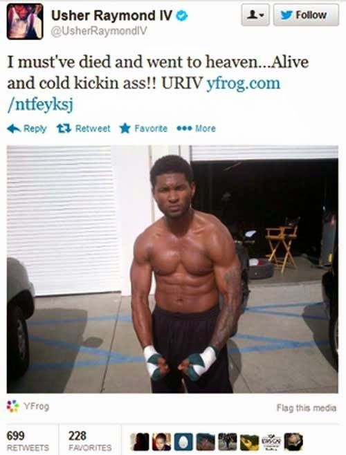 Usher is Alive and Well, Shows Off Pics of Buff Body ~ Ooooooo La La!