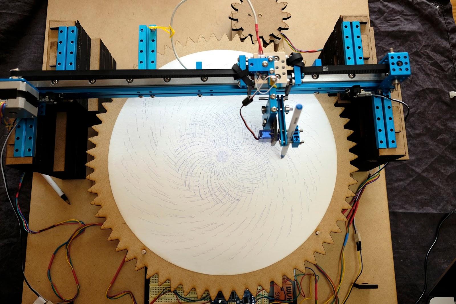 Trex700_Drawing Machine: Drawing Machine. Arduino, Stepper Motors ...