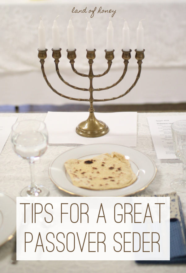 land of honey: How to Host a Passover Seder (for Believers in Messiah)