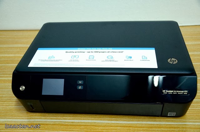 Isaactan.net: HP Deskjet Ink Advantage 4515 e-All-in-One Printer Review