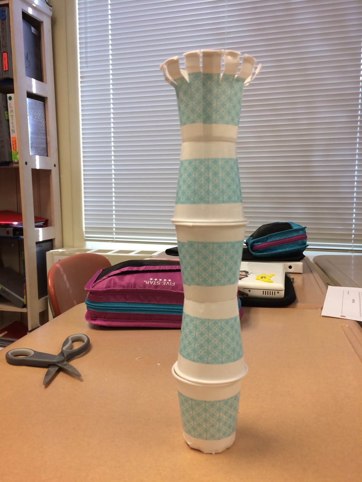 Two CIceros: Brain Break: Paper Cup Columns