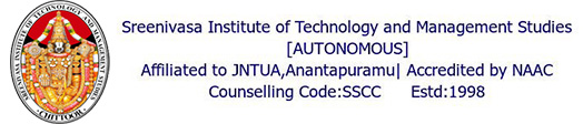 Sreenivasa Institute of Technology and Management Studies,Chittoor ...