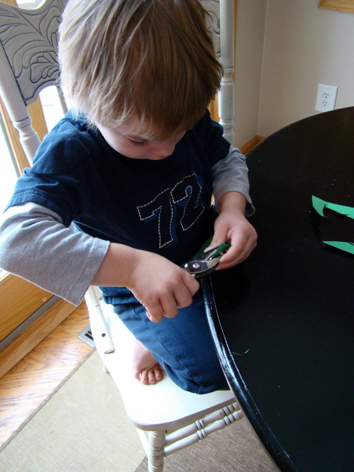 Paper Punch Trees ~ Reading Confetti