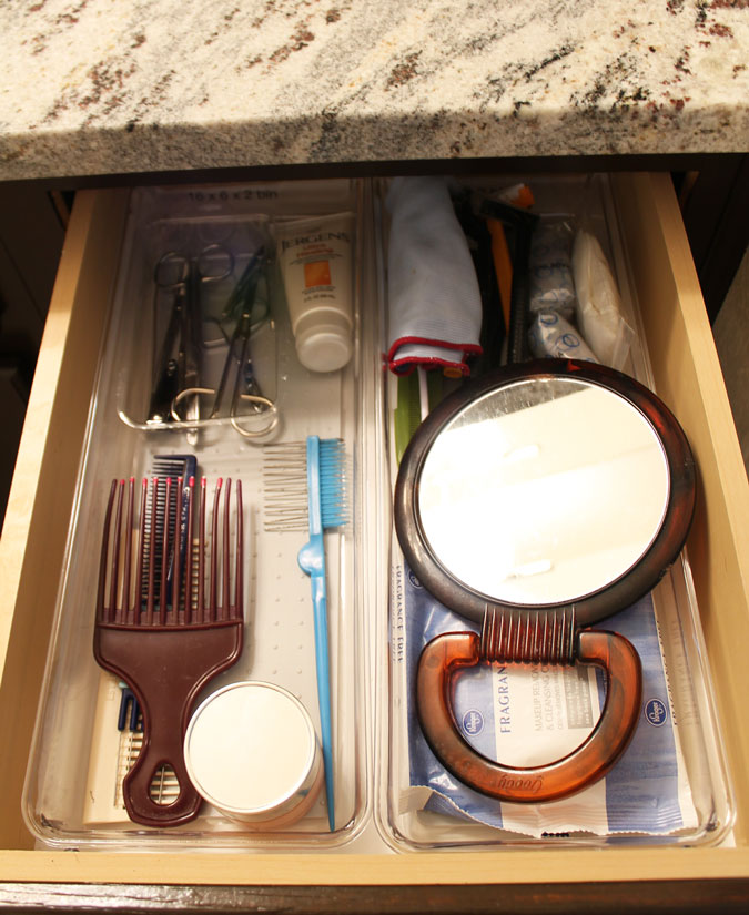 Purging & Organizing Bathroom Vanity Storage - A Stroll Thru Life