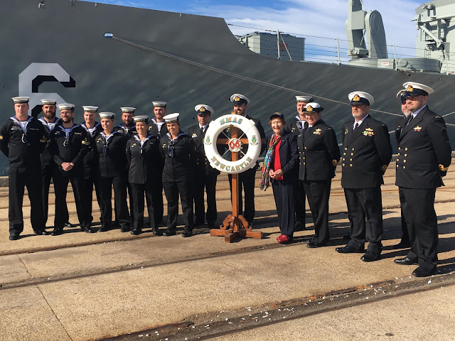Newcastle's name sake war-ship makes her final docking - 2NURFM