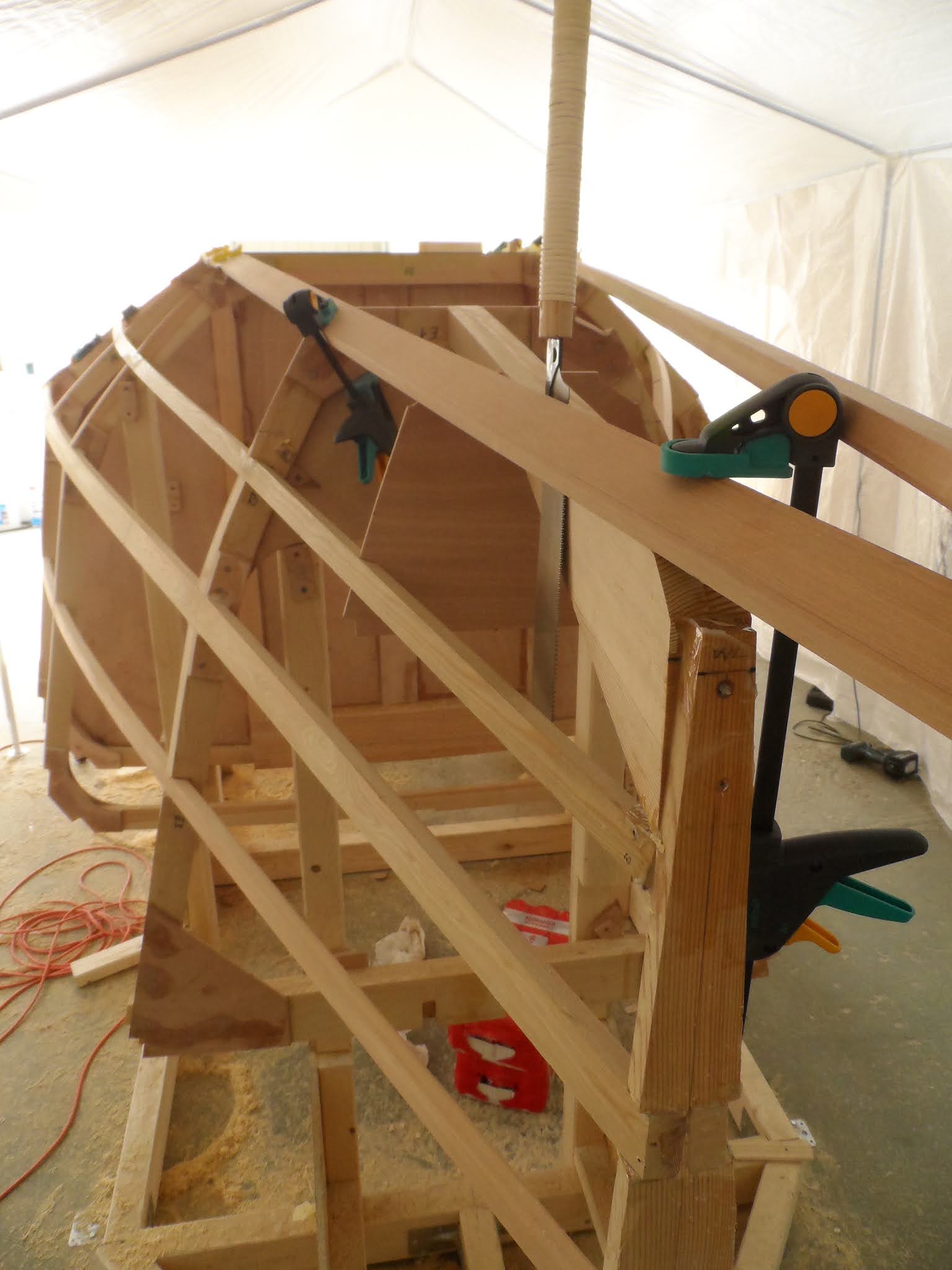 Setting up FRAMES and STRINGERS