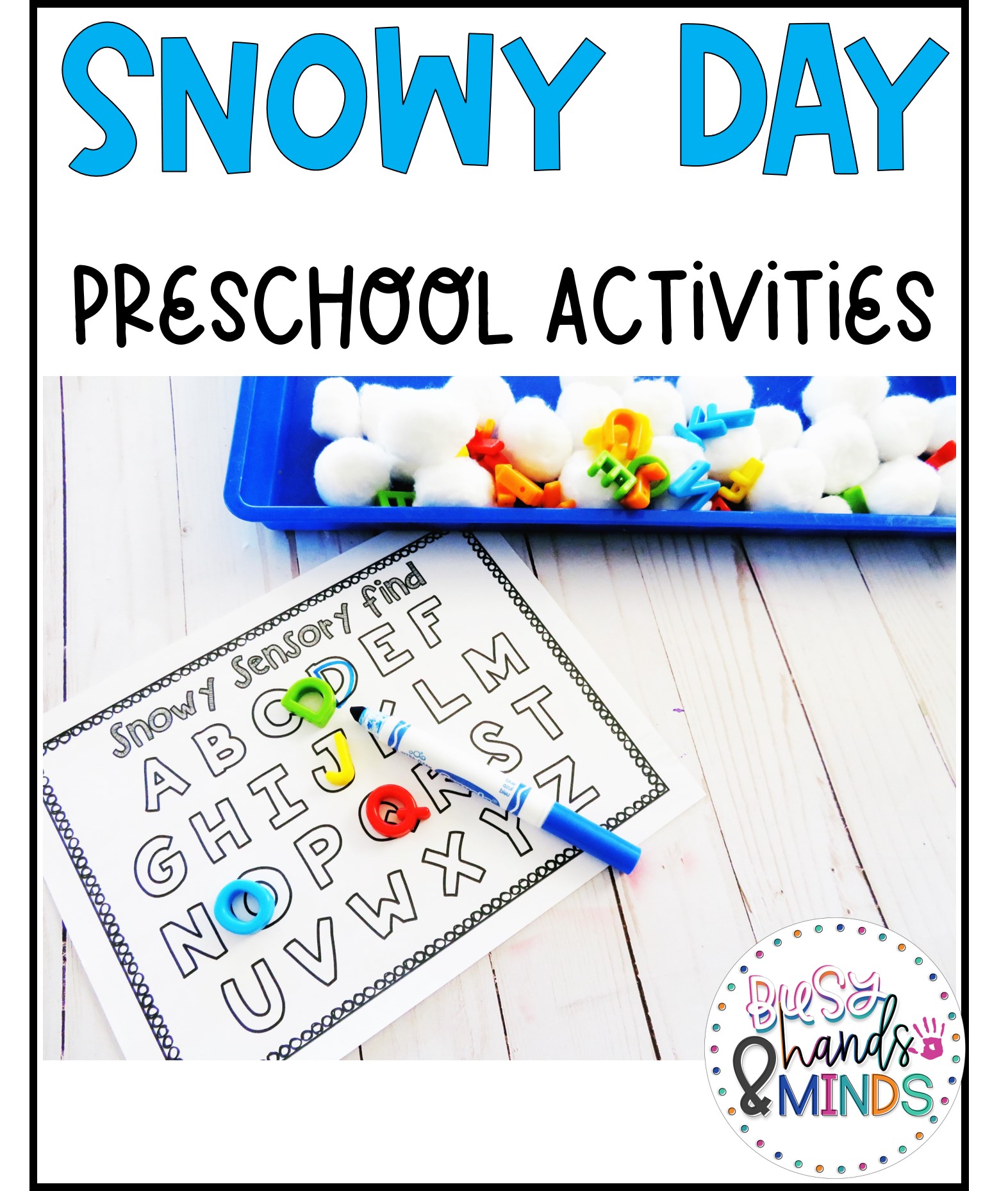 The Snowy Day Preschool Book Companion | Busy Hands and Minds