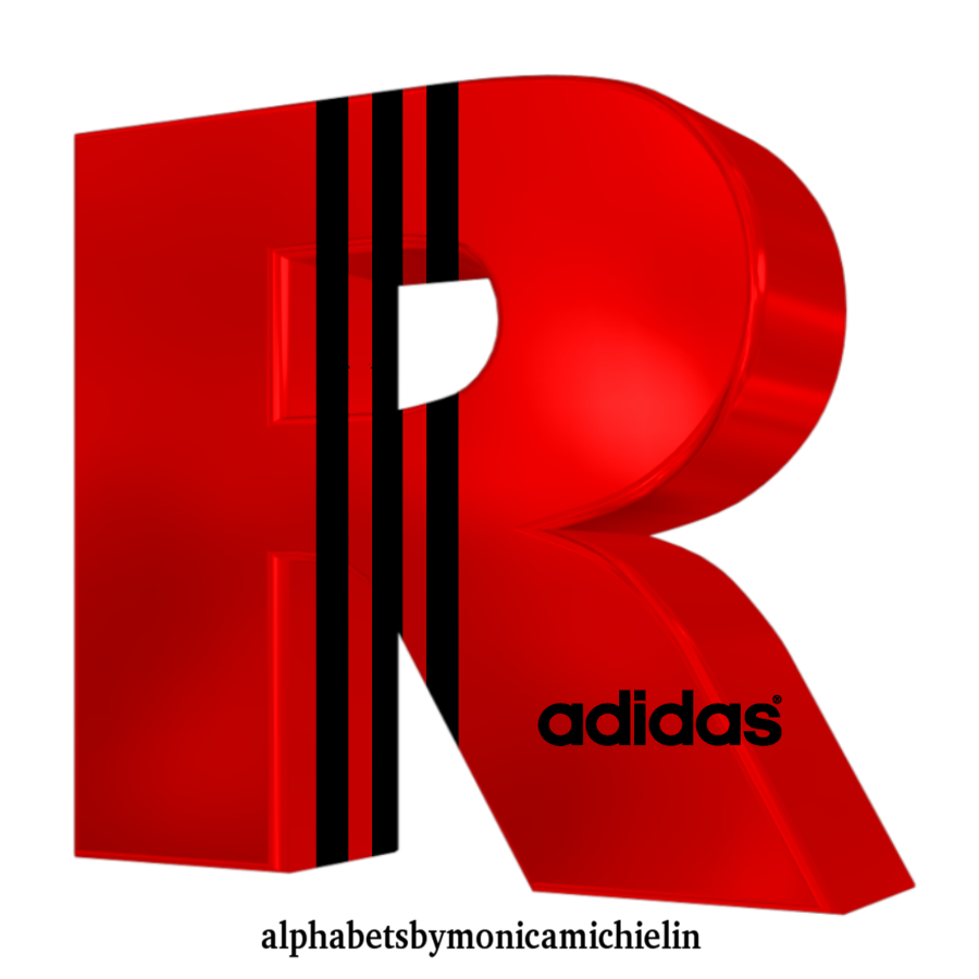 Monica Michielin Alphabets: 3-RED ADIDAS LOGO ALPHABET AND ICONS PNG ...