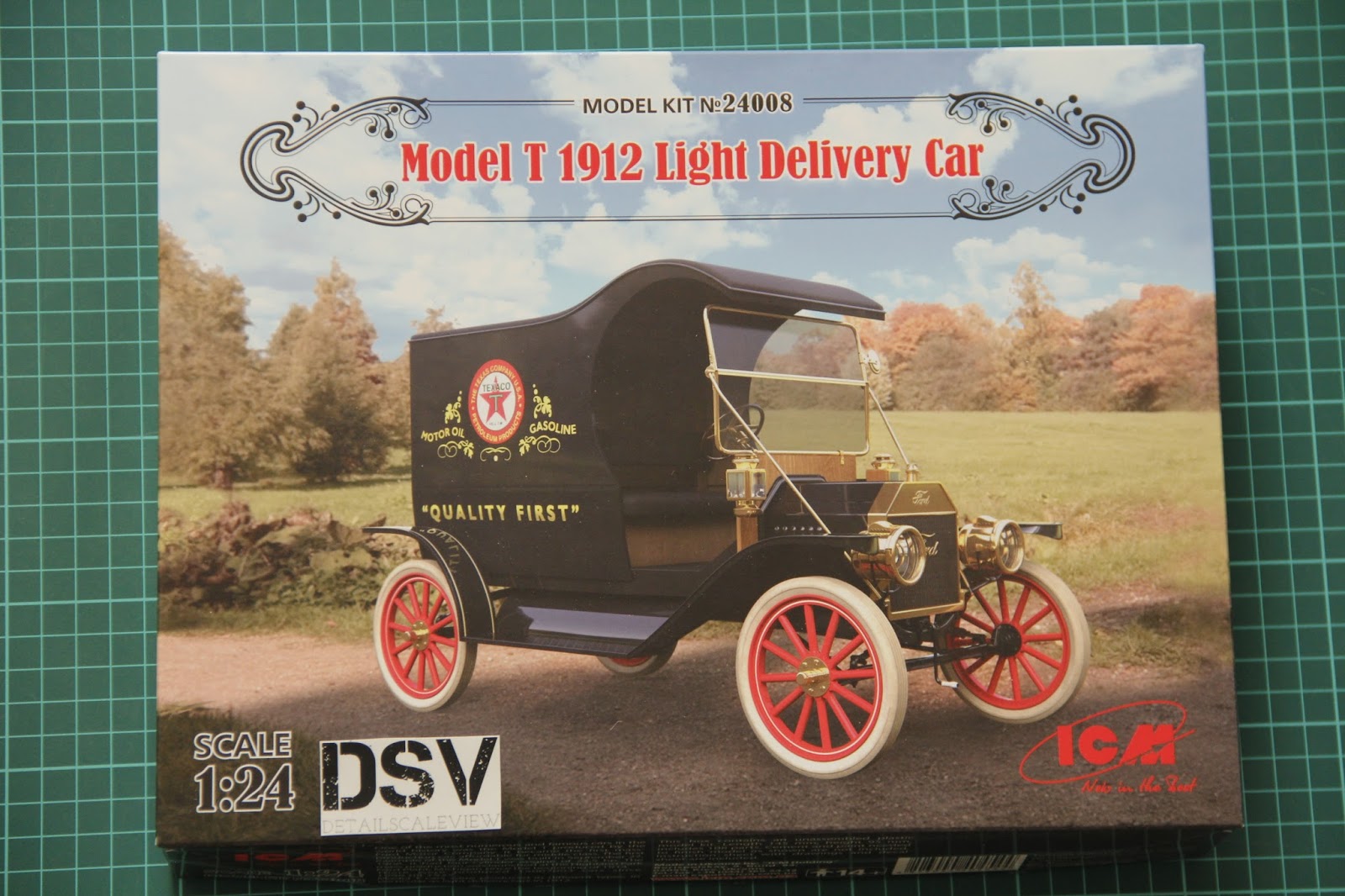 ICM 1/24 Model T 1912 Delivery (24008) - DetailScaleView