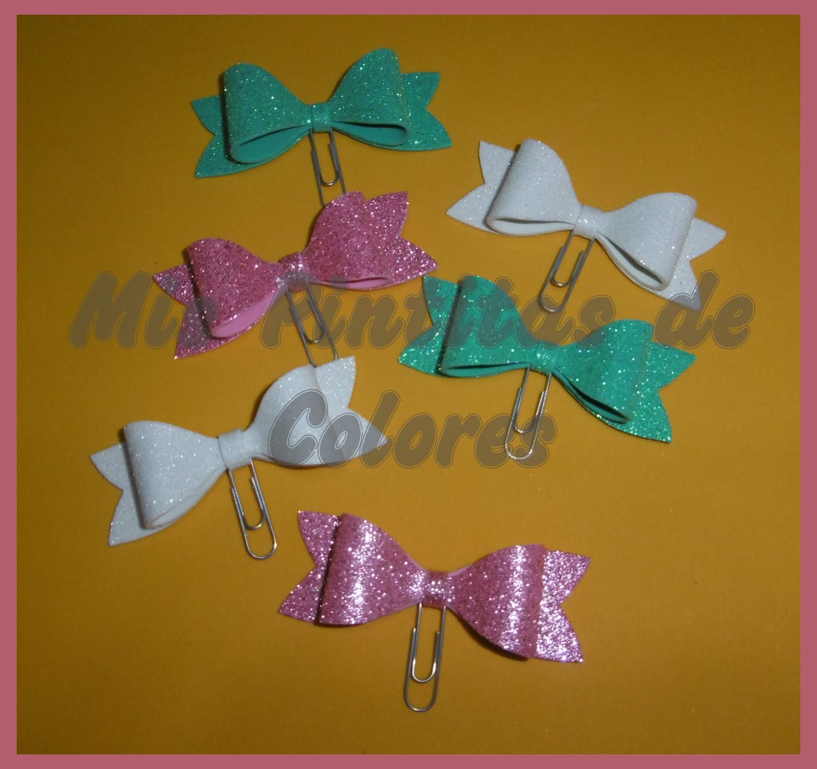Mis Pintitas de Colores: Clips decorados