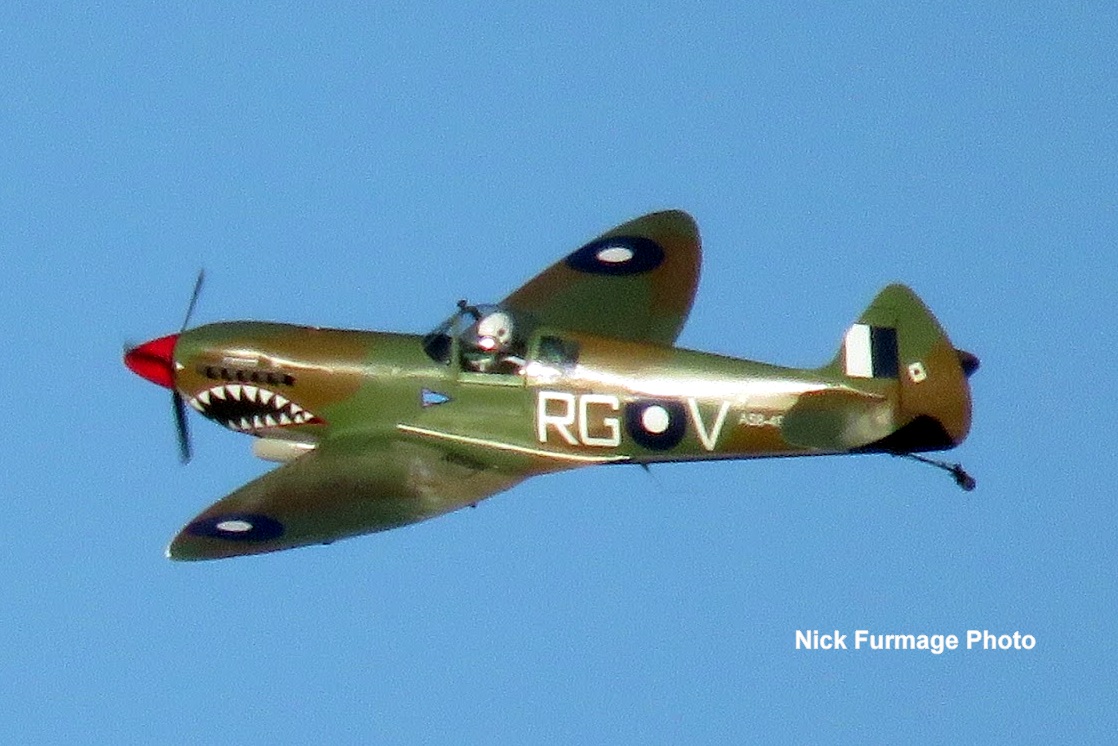 NZ Civil Aircraft: Supermarine Spitfire Mk 25 ZK-RGV Has Flown